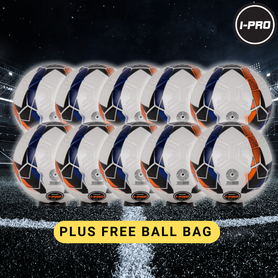 IPRO Sonic Training Football x 10 – TS3 Sports